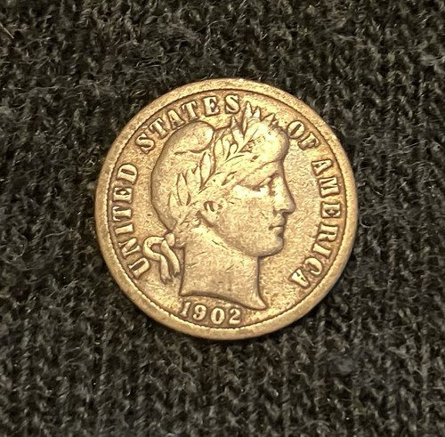 1902 Barber Dime Liberty Head 10C, 90% Silver USA |S270 | eBay