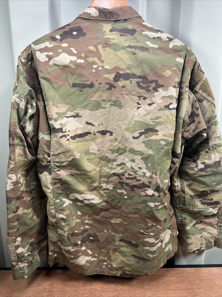 US Army OCP Combat Blouse Long Sleeve Top Jacket Coat Small Regular w ...
