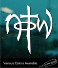 NOTW VINYL STICKER DECAL NOT OF THIS WORLD LORD GOD RELIGION FAITH | eBay
