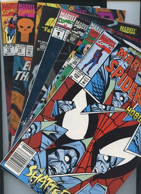 Newsstand Variant Lot Marvel Tales 258, What If 35, Iron Man 279 ...