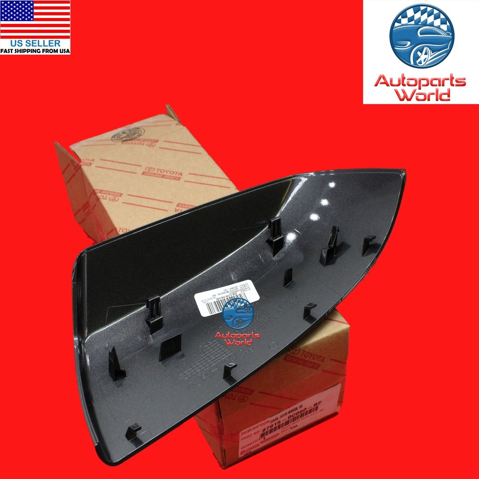 GENUINE TOYOTA TUNDRA SEQUOIA RIGHT OUTER GRAY 1G3 MIRROR COVER 87915 ...