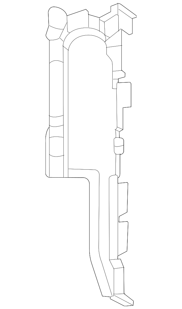 Genuine Mercedes-Benz Side Baffle 1675054900 for sale online | eBay