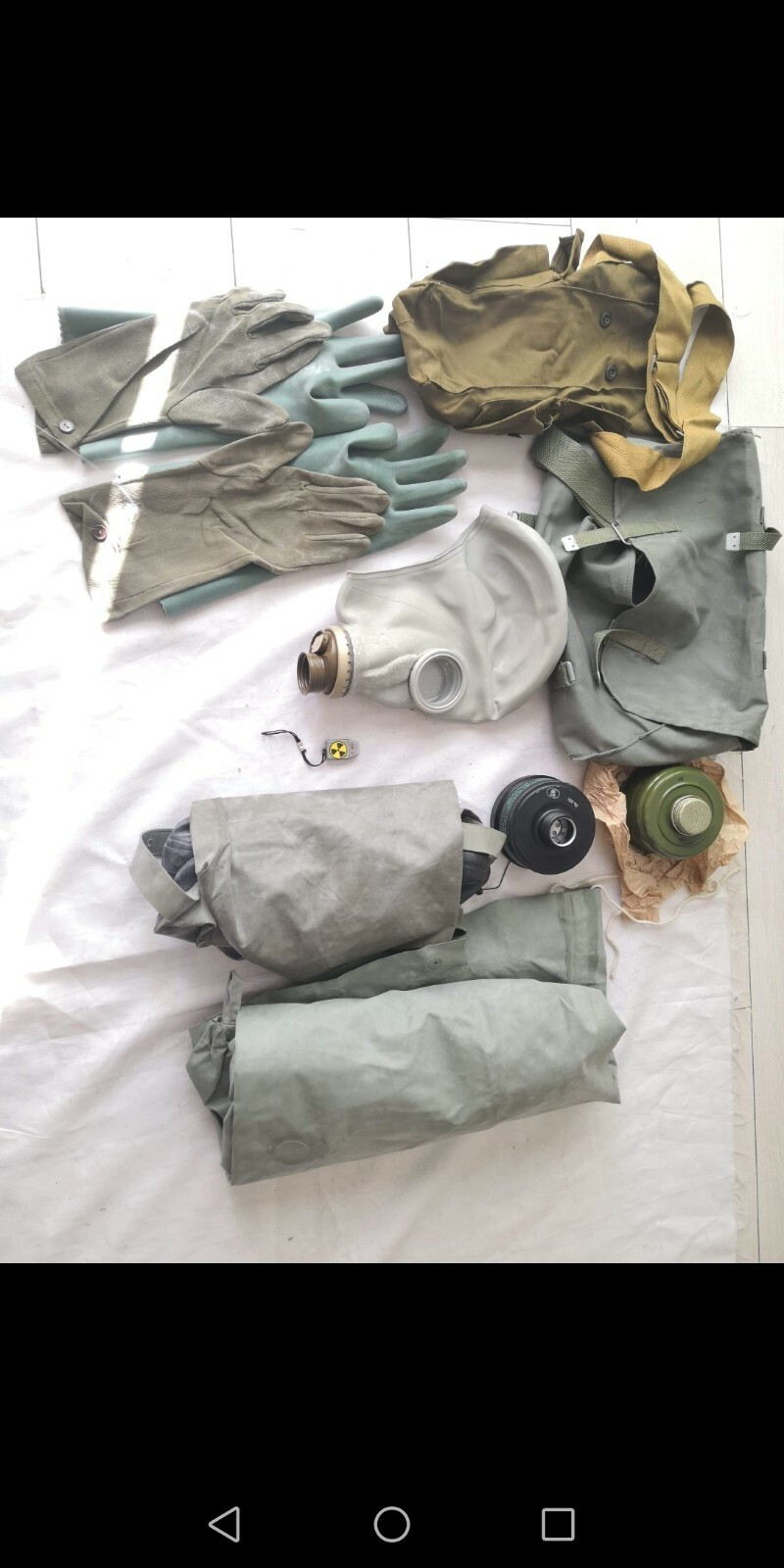 CHERNOBYL LIQUIDATOR BIOROBOT NBC SUIT GP5 GAS MASK FP5 FILTER ID11 ...