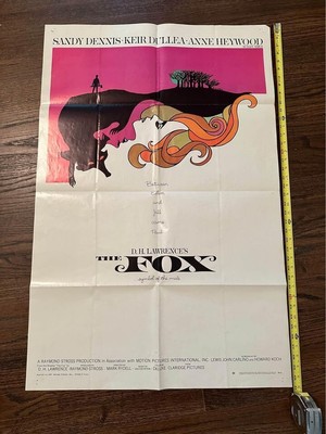 The Fox Original Movie Poster One Sheet Movie Pin-up 1960's Sandy ...