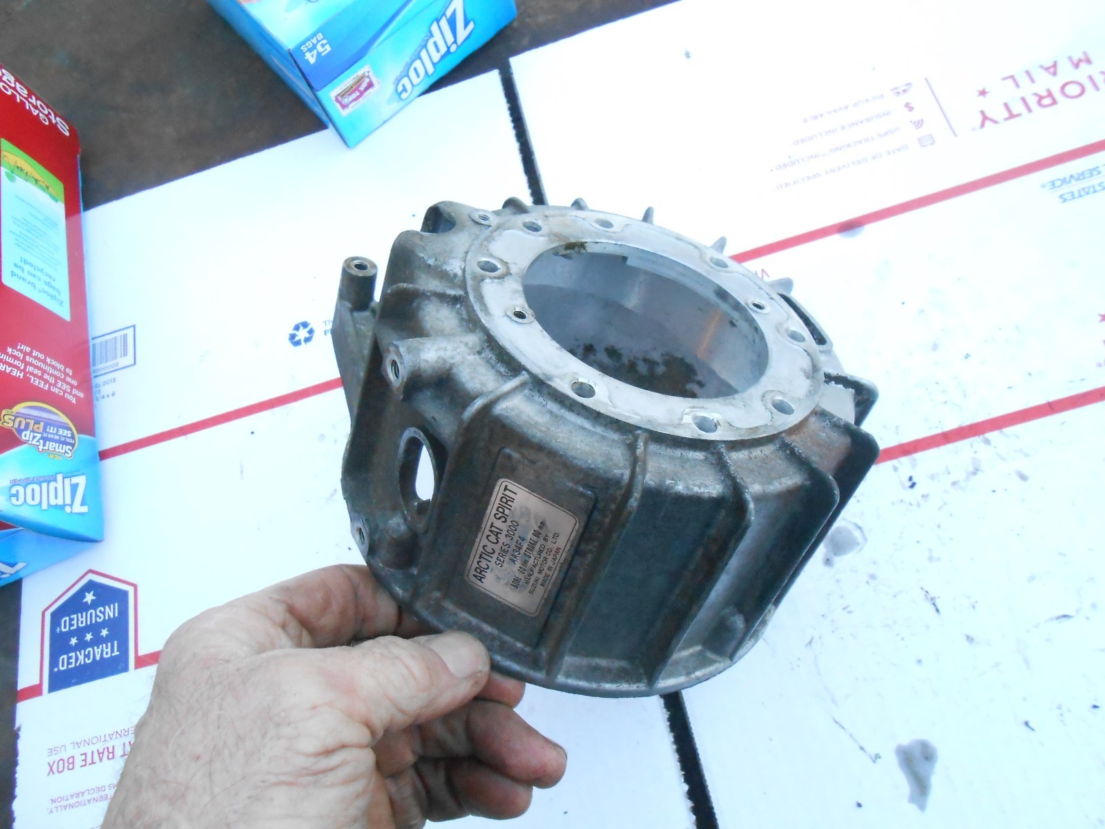 1979 Arctic Cat 3000 Jag Free Air: FLYWHEEL SHROUD- I. D. plate | eBay