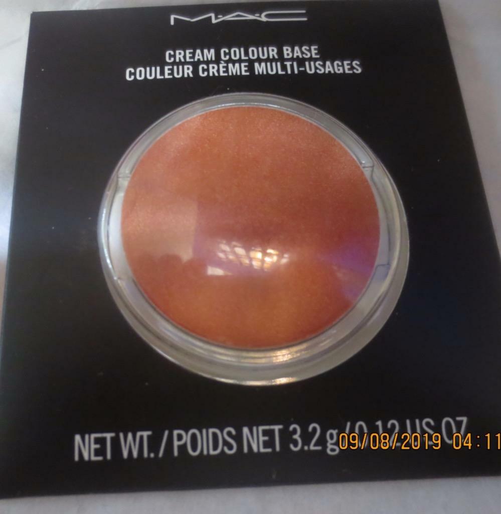NIP New MAC Cream Colour Base 3.2 gr .12 oz Improper Copper -refill | eBay
