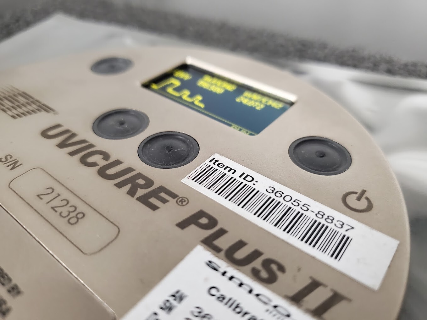 EIT UVICURE PLUS II Radiometer 10W/cm2 10W UVV UV Peak Irradiance Meter ...