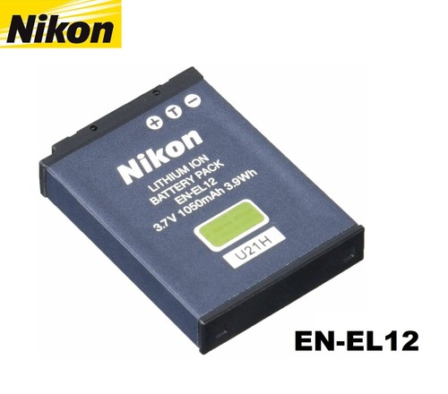 New Genuine OEM EN-EL12 Battery for Nikon Coolpix S9300 P340 P330 P310 ...