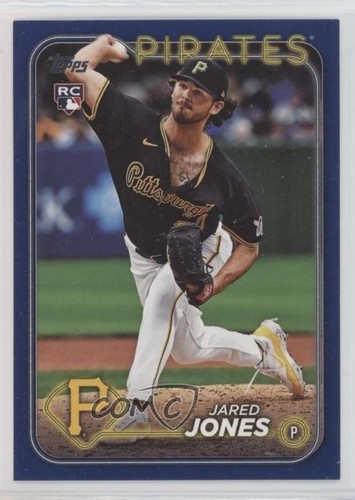 2024 Topps Update Royal Blue Jared Jones #US49 Rookie RC | eBay