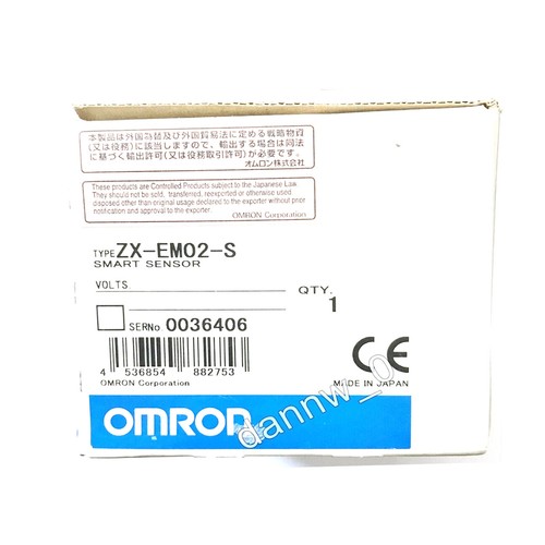 New In Box Omron ZX-EM02-S Smart Sensor | eBay