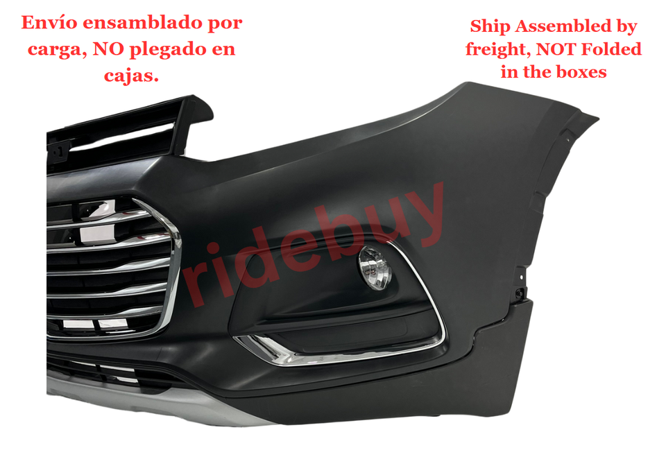 Fit 2017 - 2022 CHEVY TRAX Front Bumper Complete Assembly w/foglights ...
