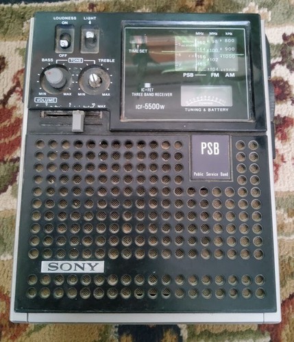 SONY FM/MWPSB Receiver Model No ICF-5500W tested & working | eBay