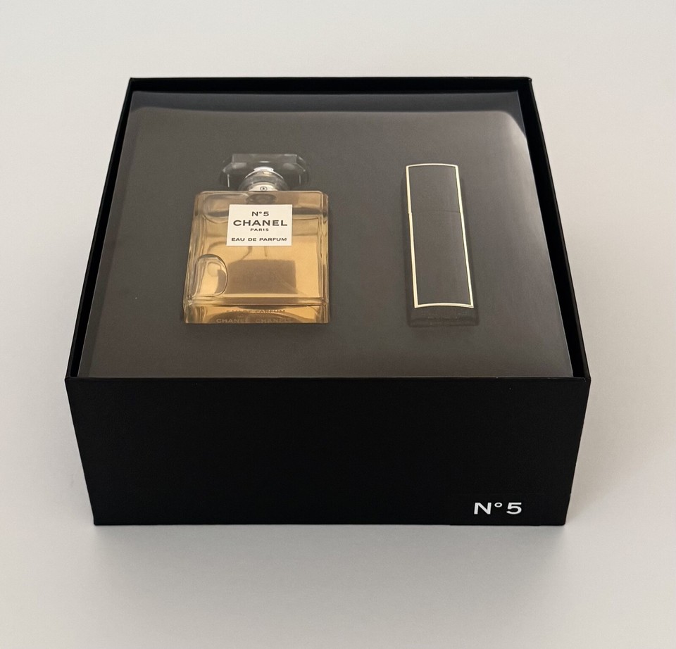 Chanel No 5 Coffret Signature 3.4oz 100ml & 0.7oz 20ml Twist Gift Set ...