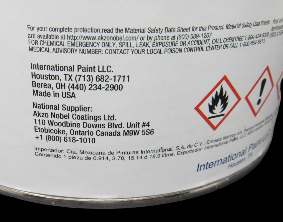 International Interthane 990 BEIGE Acrylic Polyurethane Finish A+B Boat ...