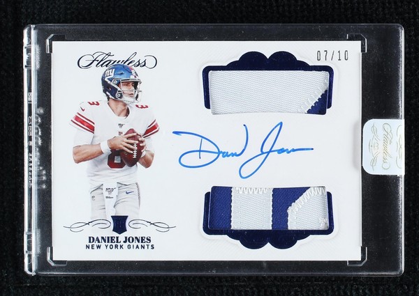 2019 Panini Flawless - Rookie Dual Patch Autographs Sapphire #DPA-DJ ...