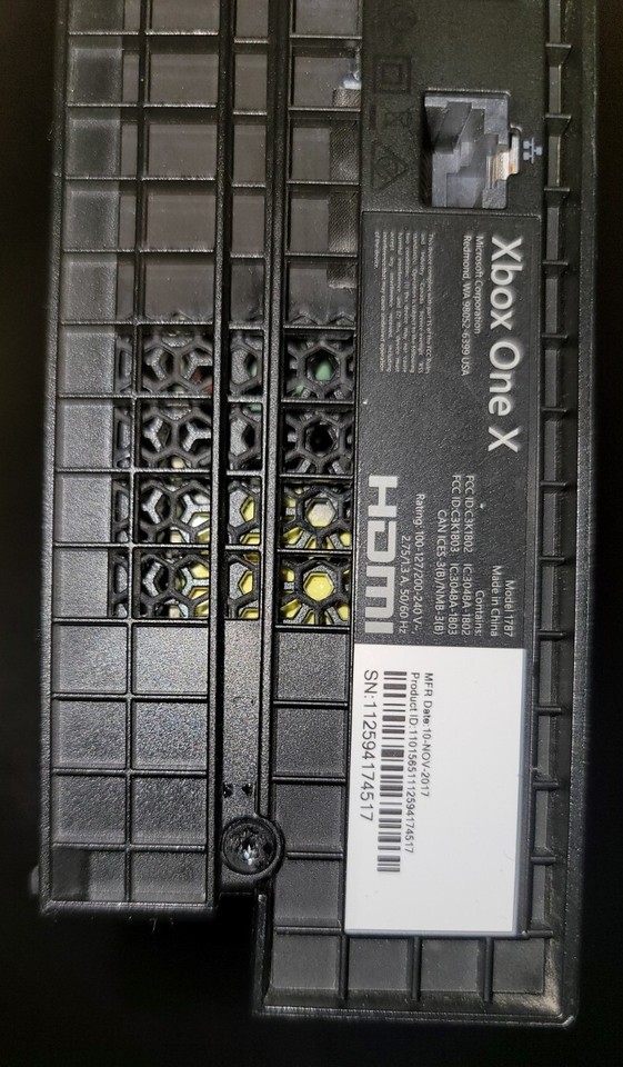 Microsoft Xbox One X 2TB Console - Black Read Description. | eBay