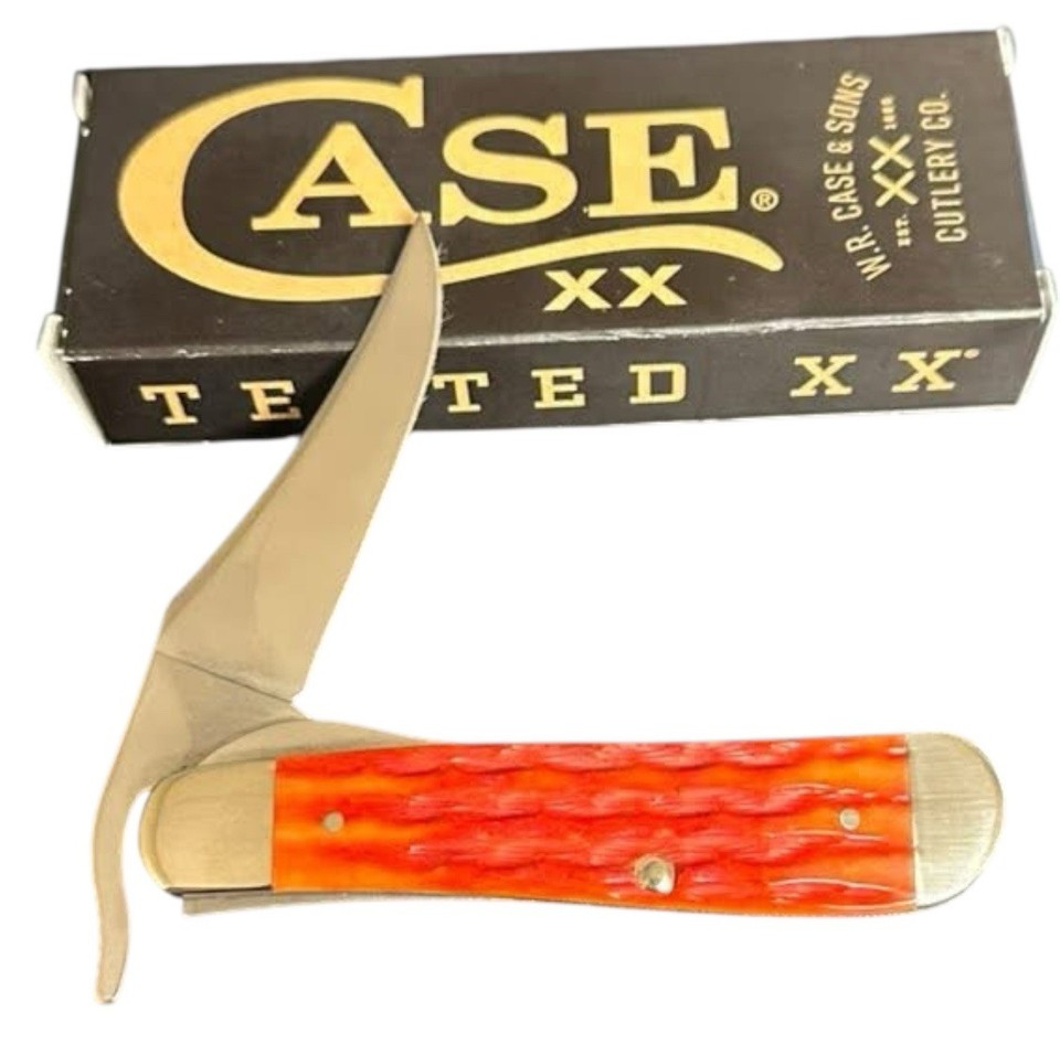 Case xx Knives Russlock Indian Paint Brush Bone 42323 Stainless Pocket ...