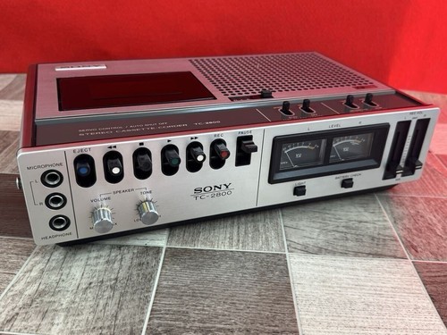 Enregistreur de platine cassette Sony TC-2800 d'occasion testé avec ...