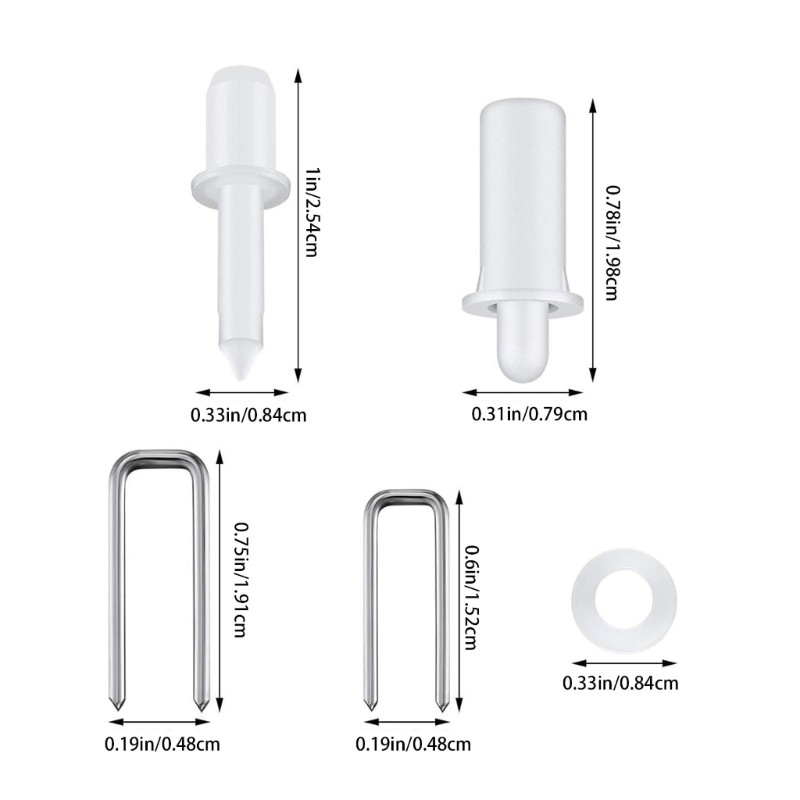 Plastic Shutter Repair Pins Plantation Shutter Louvers Staple ...