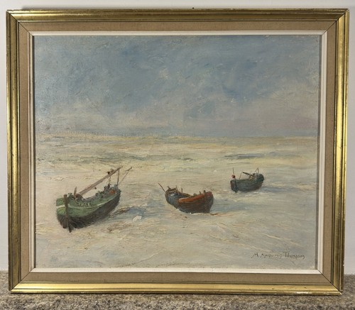 Marcelle Macqueron Thompson (Xx) Sailboats To Berck-Sur-Mer Side ...