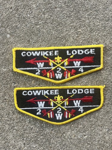 Vintage Boy Scouts OA Cowikee Lodge 224 Flap Patches Set 2 – Order of ...