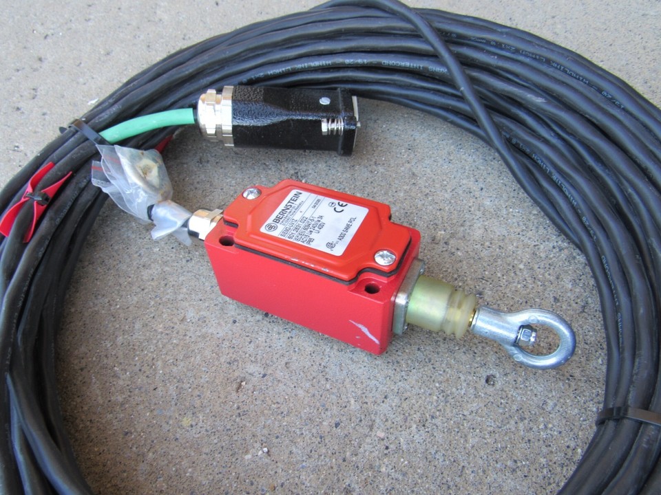 BERNSTEIN 601.2831.022 SAFETY ROPE PULL LIMIT SWITCH SIEM2-UV1Z a3.608 ...