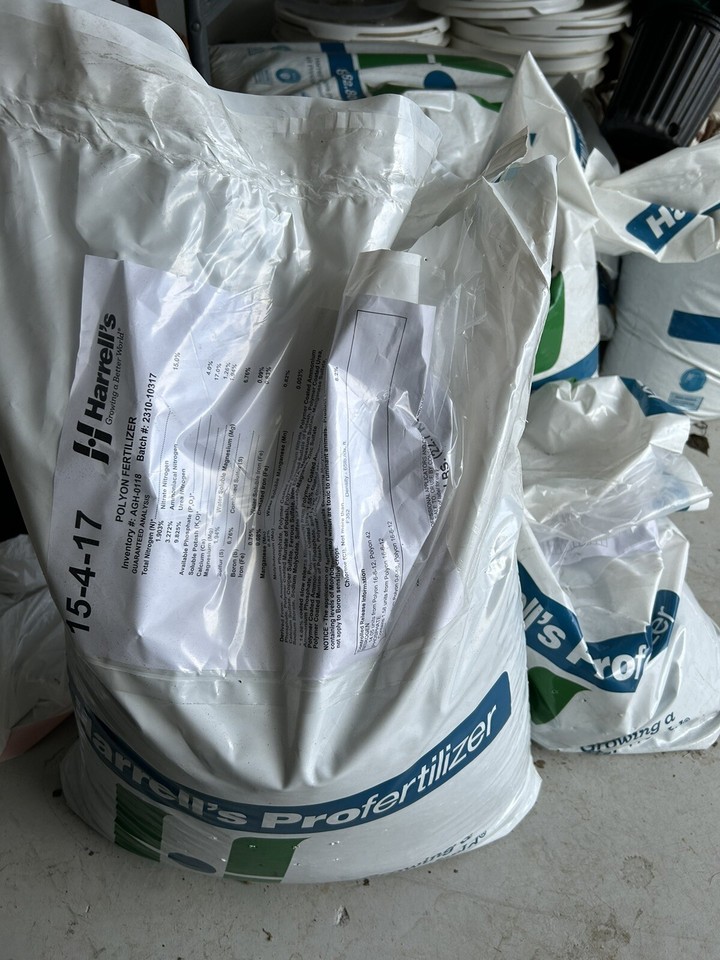 5Lbs bag 15-4-17 HARRELL’S PROFESSIONAL GRANULAR Fertilizer For All ...