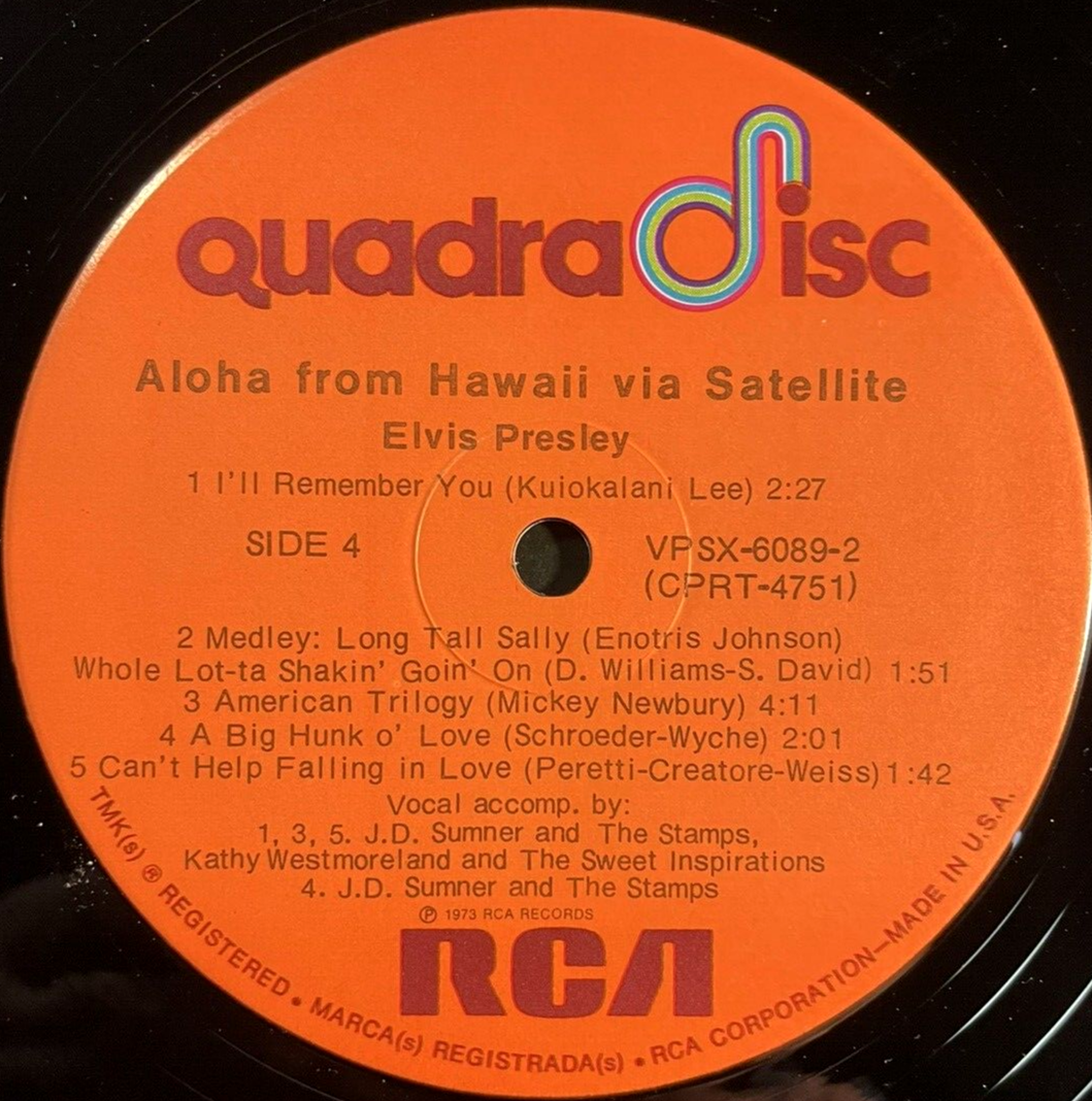 ELVIS Presley / Aloha From Hawaii / RCA Records / Vinyl LP / +Bonus ...