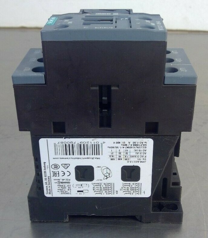 Siemens Sirius 3RT2027-1BB40 Contactor 4E-13 | eBay