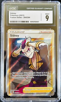 Pokemon TCG : Fusion Strike - Sidney - 264/264 - Full art Trainer Card ...