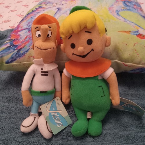 The Jetsons George & Elroy Jetson Toy Factory Plush Stuffed | eBay