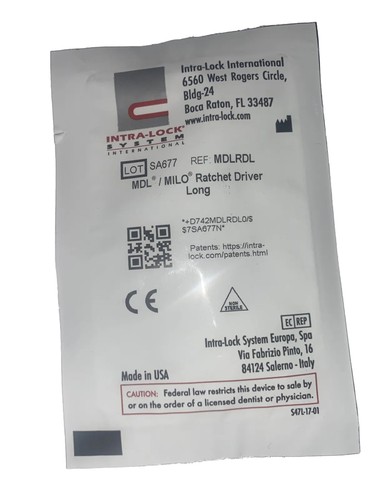 Intra -lock : Ref: MDLRDL MDL/MiLO Ratchet Driver Long | eBay