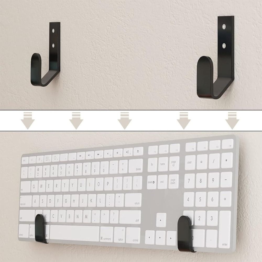 Keyboard Wall Frame Keyboard Stand Storage Hook Keyboard Wall Clip | eBay