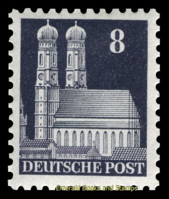 EBS Germany BIZONE 1948 - Buildings - Frauenkirche, Munich - Michel 79 ...
