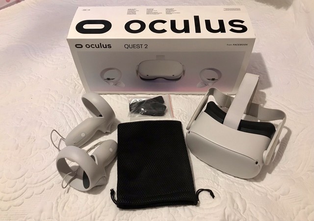 Oculus Quest 2 256GB VR Headset - White for sale online | eBay