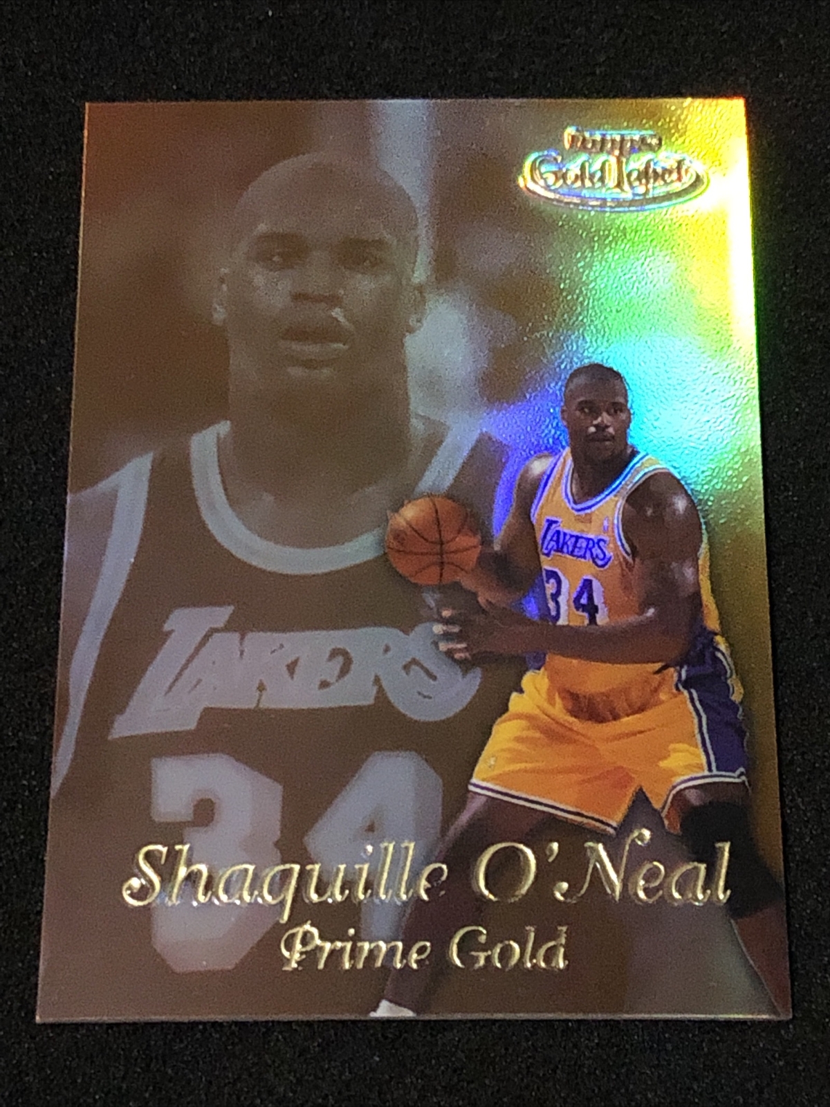 🔥MINT🔥 1999-00 Topps Gold Label Basketball Shaquille ONeal PRIME GOLD ...