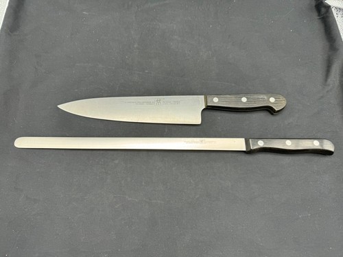 Two Zwilling J.A. Henckels German Wood Handle Knives, 31625-200 & 32745 ...