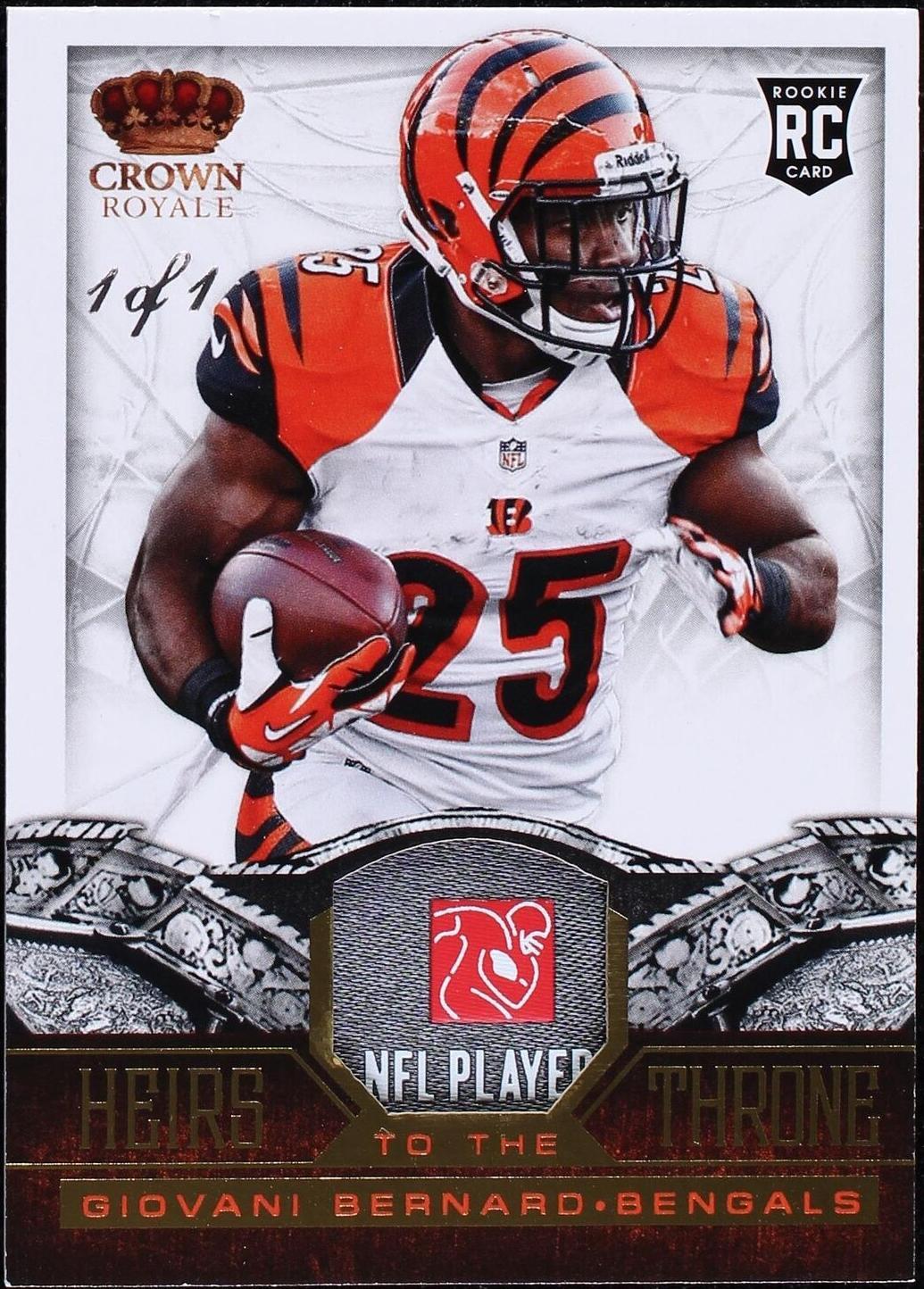 2013 Panini Crown Royale - Heirs to the Throne Materials Giovani ...