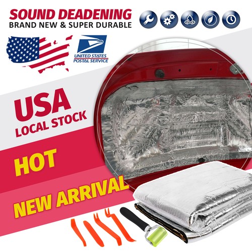 MGT 39"x39" Heat Shield Sound Deadener Car Insulation Thermal Noise ...