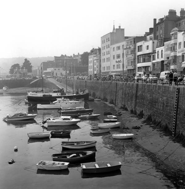 The Quay And Harbour At St Peter Port, Guernsey 1970 Historic Old Photo ...