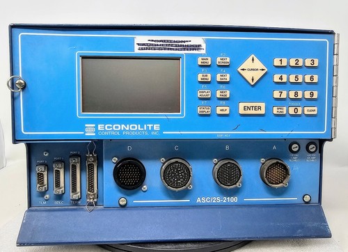 Econolite Control Products ASC/2S-2100 Traffic Controller Box Untested ...