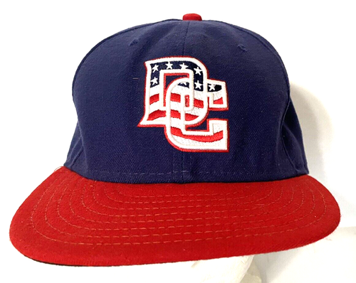 New Era 59Fifty MLB Authentic Washington Nationals "DC" Fitted Cap ...