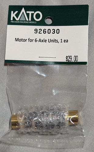 NEW Kato 926030 Motor With Flywheels For N 6 Axle Units, N Scale | eBay