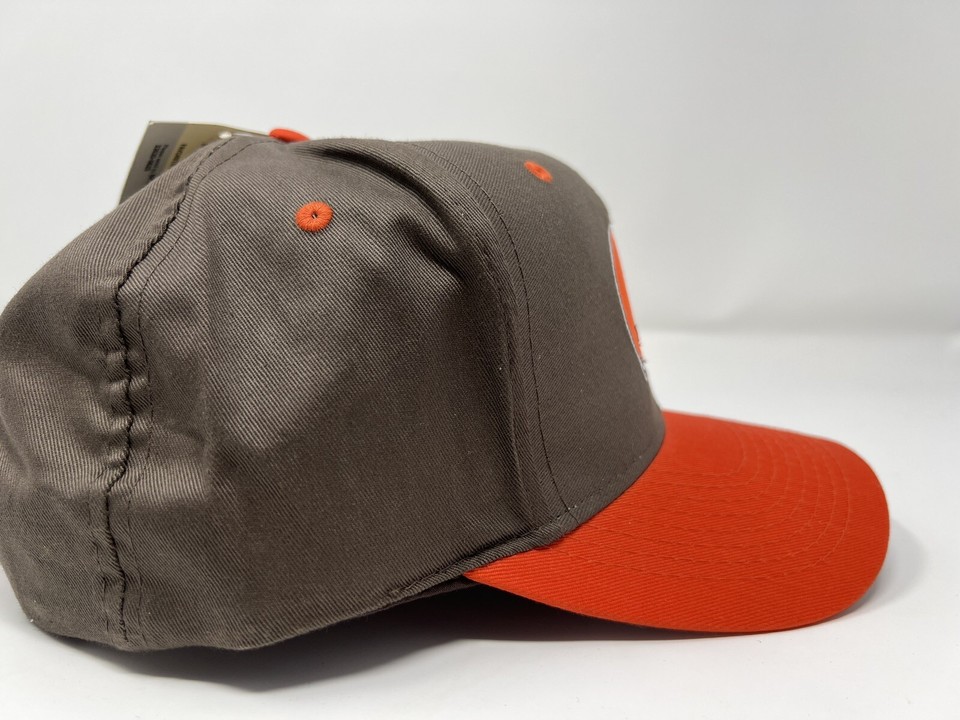 Cleveland Browns Brown Ball Cap Hat Helmet Orange Logo & Bill Twill ...