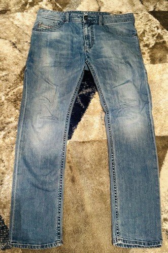 Mens Diesel THOMMER 084UX Stretch Slim Skinny Blue Jeans W32 W31 L30 | eBay