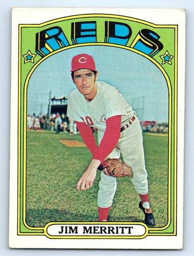 1972 Topps #738 Jim Merritt Cincinnati Reds | eBay