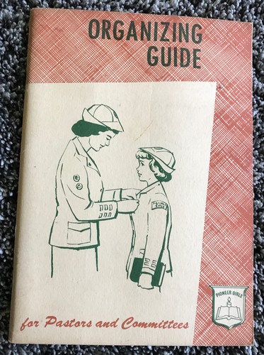 Vintage 1959 Pioneer Girls Organizing Guide for Pastors And Committees ...