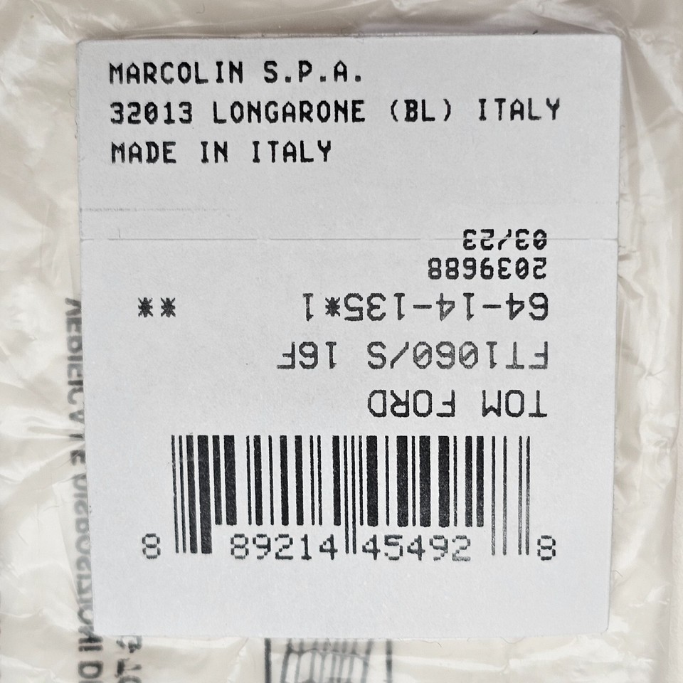 Tom Ford Sunglasses Xavier Silver Gold Yellow Unisex Large FT1060 TF ...