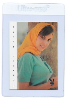 CHRISTA SPECK 2000 Playboy TRADING Card #17 1962 PMOTY German Model ...