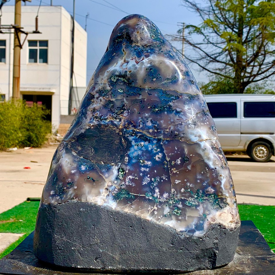 43.56LB Natural Uruguayan Amethyst Quartz CaveGeode Crystal | eBay